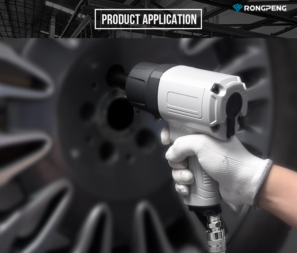 RONGPENG RP9512 Air Impact Wrench 1100 N.m Large Torque Tools