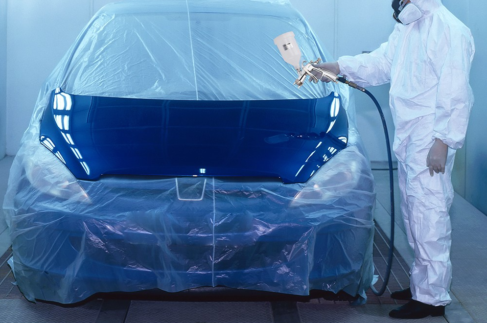 How To Paint A Car Using A LVLP Spray Gun